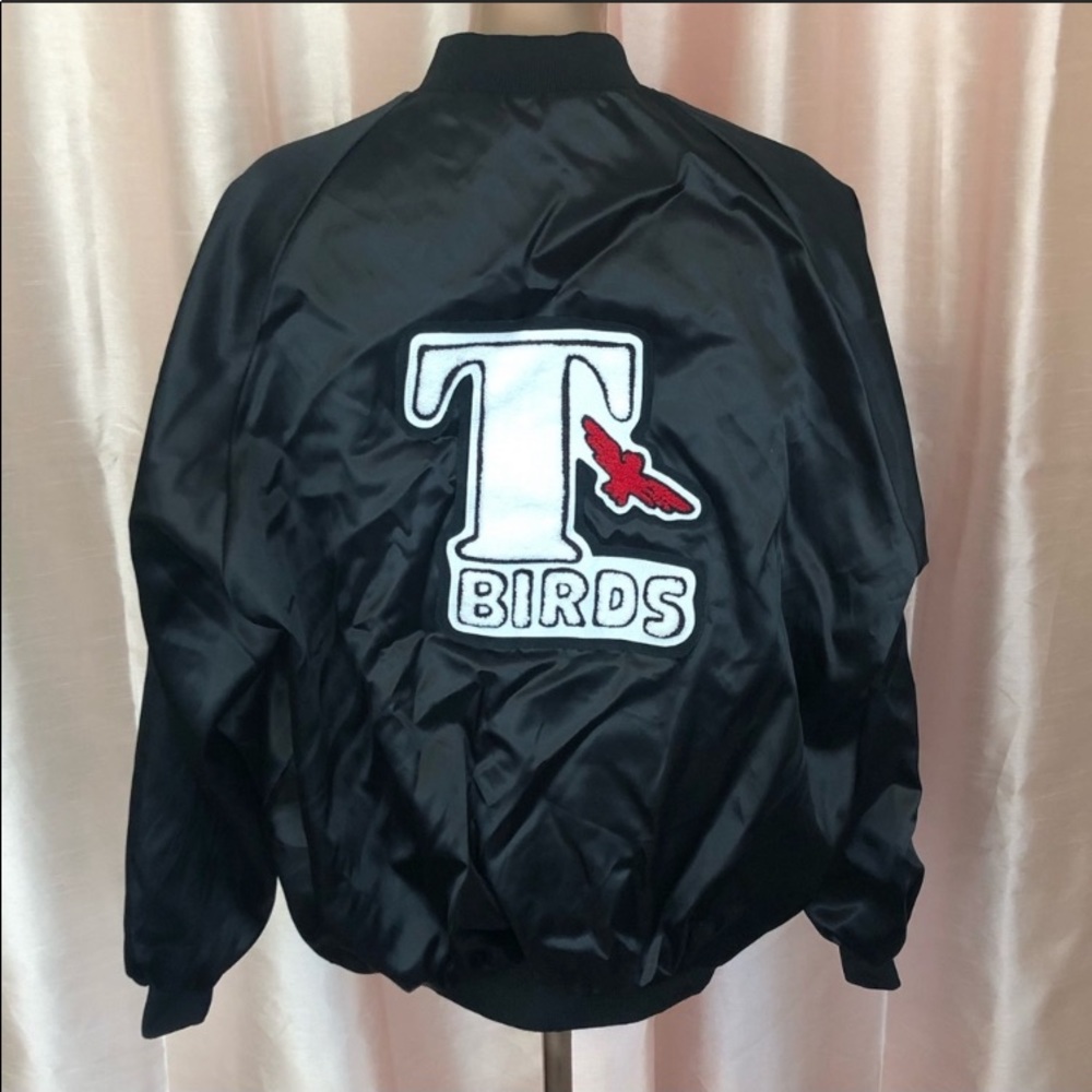 Rare Grease Inspired Jacket W/ T Birds Patch - Gem